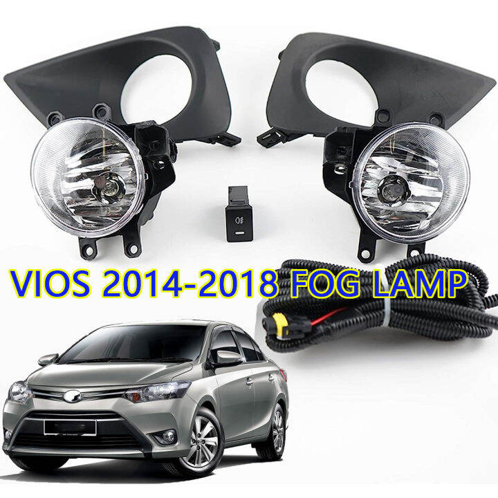 VIOS Fog lamp Lights Halogen Lamps with Switch Wiring Harness for ...