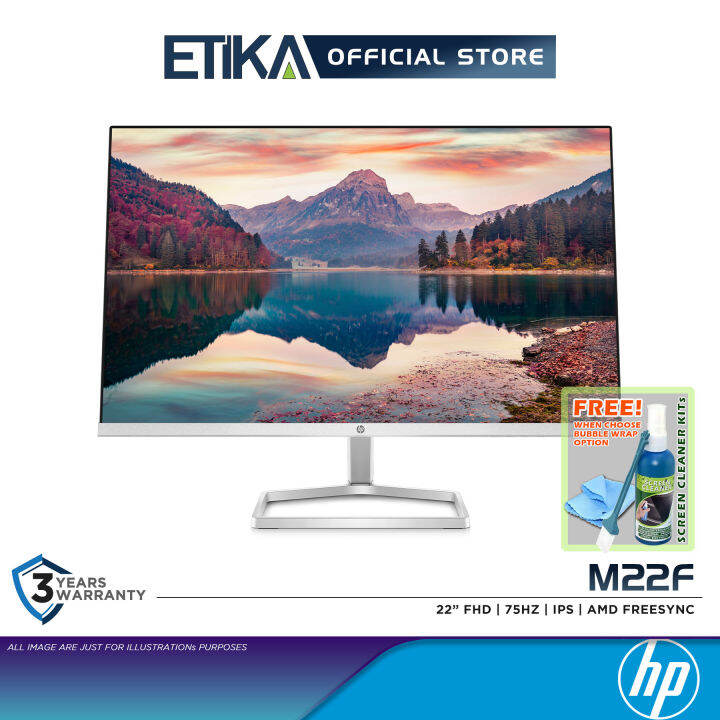 HP M22F 21.5" IPS FHD 75Hz FreeSync LED Backlit Anti-glare Monitor ...