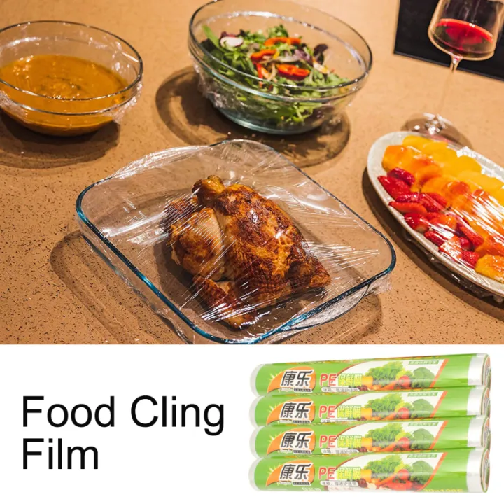 30 CMx 10M Roll-100% Biodegradable Non-PVC Universal Cling Film Food Cling Film-Biodegradable ...