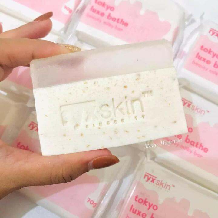 Original RYX RYXSKIN TOKYO LUXE BATHE BEAUTY MILKY BAR 70g | Lazada PH