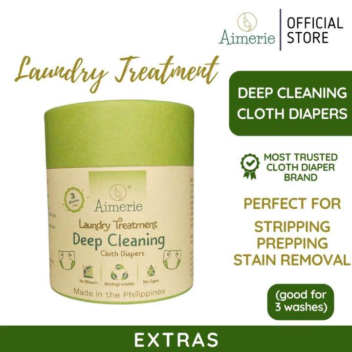 Aimerie Laundry Treatment for Deep Cleaning Stripping Cloth Diapers ...