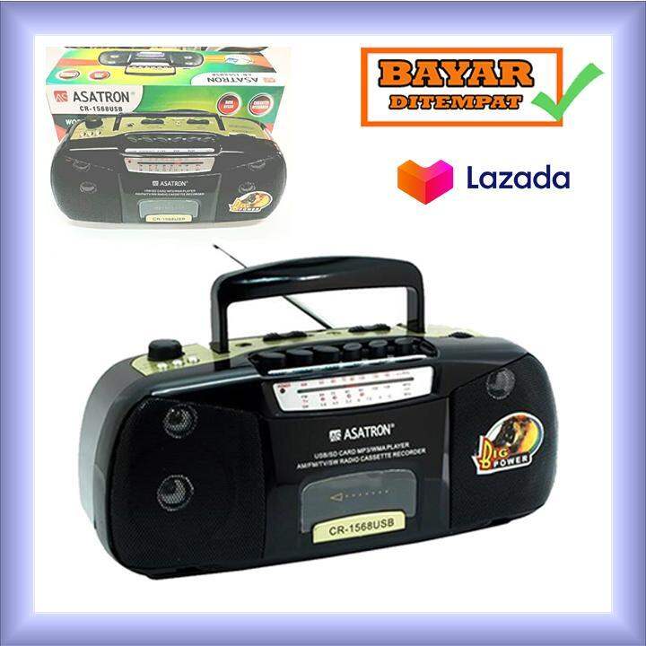 Radio Jadul Radio Antik Radio unik USB RADIO TAPE/KASET/AM FM/SD MP3 ...