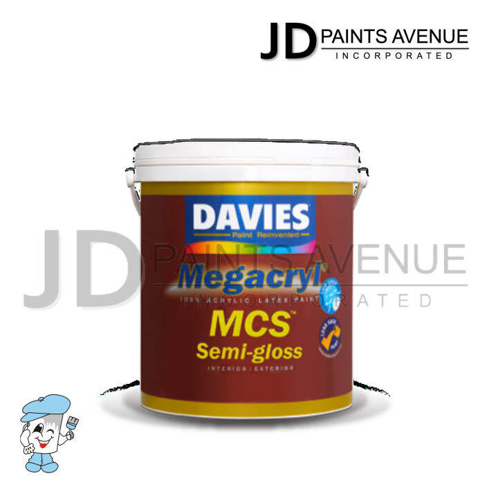 Davies Megacryl MCS Semi Gloss Latex 4L | Lazada PH