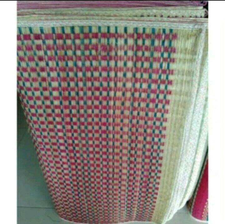 Tikar mendong 75 (150x200cm) pandan asli jumbo tebal samak lesahan ...
