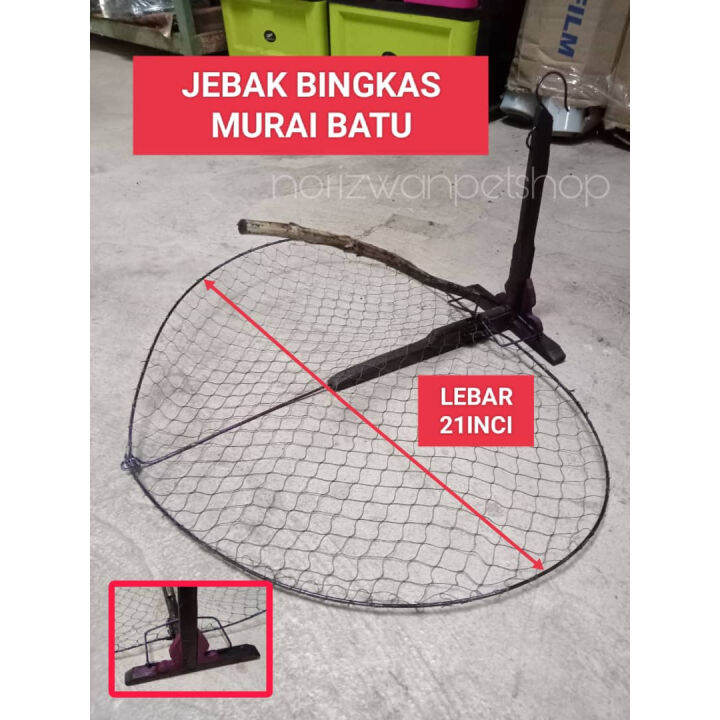 Jebak bingkas saiz besar/jebak murai batu/jebak rama-rama/penebah ...