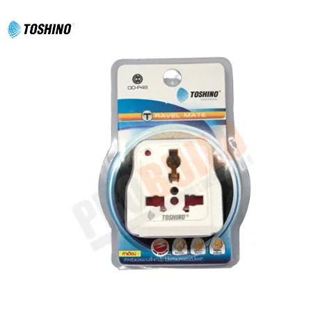 ปลั๊กแปลงขากลม Toshino รุ่นDD-P4S | Lazada.co.th