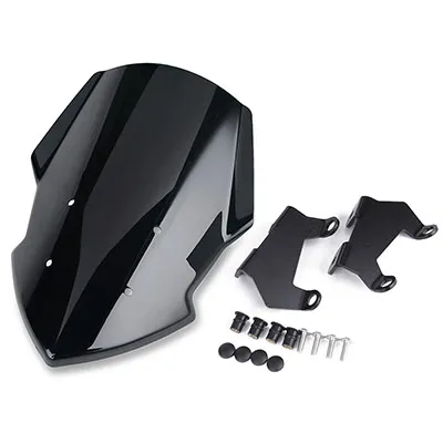 Motorcycle Windscreen Windshield Deflector Protector Wind Screen for ...