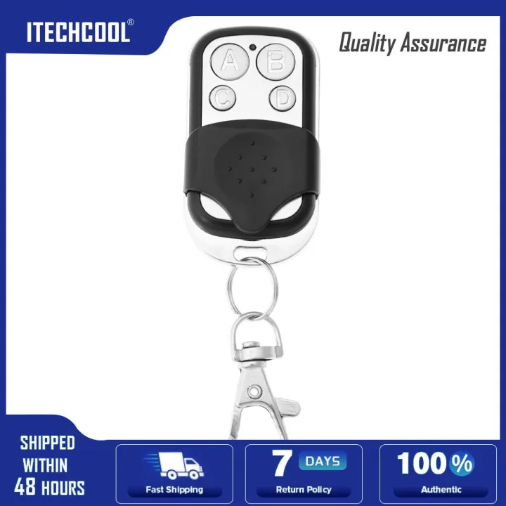 Electric Copy Remote Control 433MHz 4 Buttons Door Opener Wireless ...
