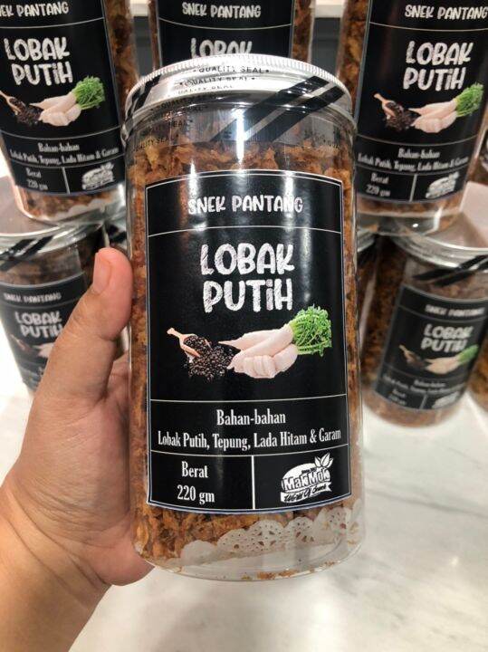 LOBAK PUTIH goreng | radish white CHIPS > makanan ringan malaysia ...