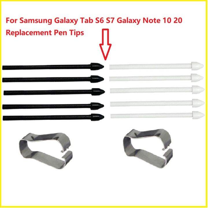 Touch Stylus S Pen Tips Nibs Pen Clip For Samsung Tab S7 S7 S6 Lite