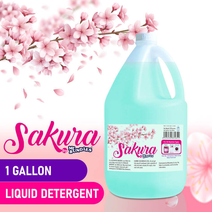 Sakura Laundry Detergent [ Gallon Size ] | Lazada PH