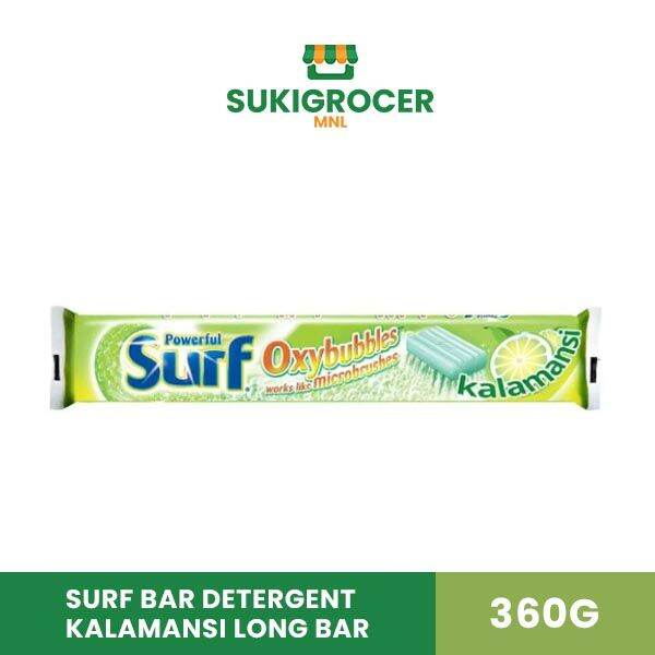 Surf Bar Detergent Kalamansi Long Bar 360g | Lazada PH