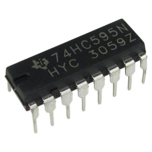 Ic เบอร์ 74hc595 ไอซีขยายขาเอาต์พุตให้ Arduino Th