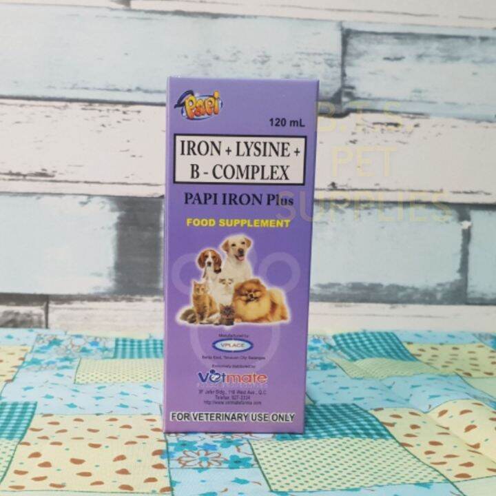 Papi Iron Plus B-Complex 120 ml with 1 FREE SYRINGE | Lazada PH