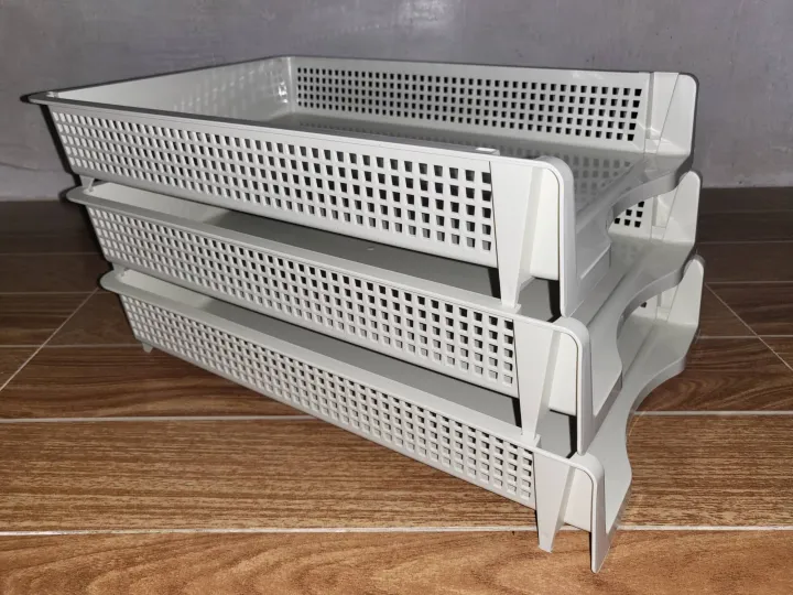 3 Layers Elegant document tray / paper holder / office rack / desktop ...