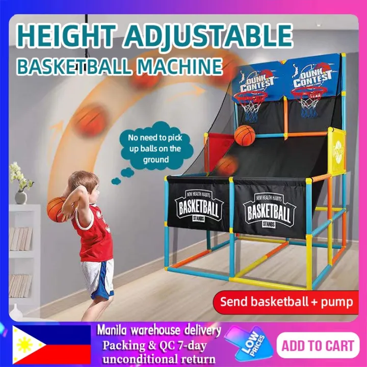 Basketball Hoop For Kids With Stand Adjustable Basketball Hoop Set ...