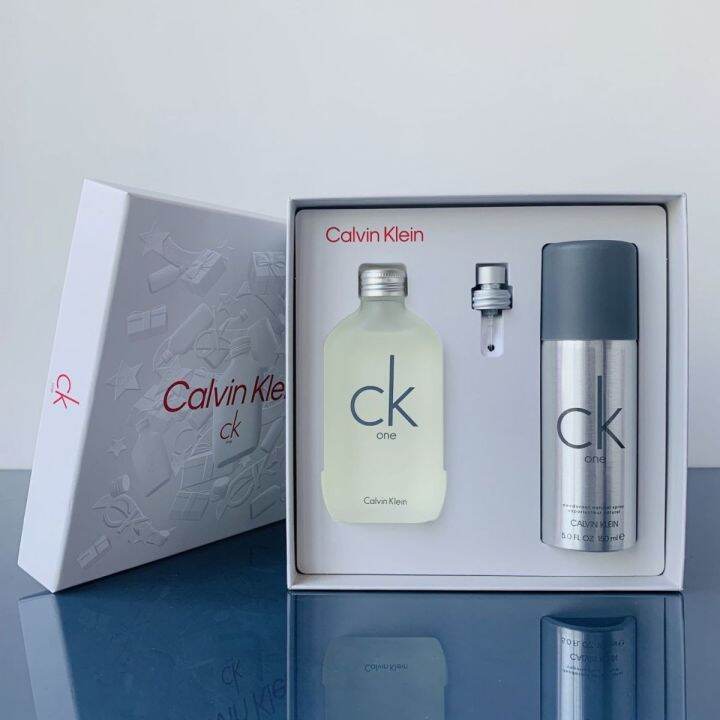 CK one perfume neutral eau de toilette gift box 100ml+100ml perfume ...