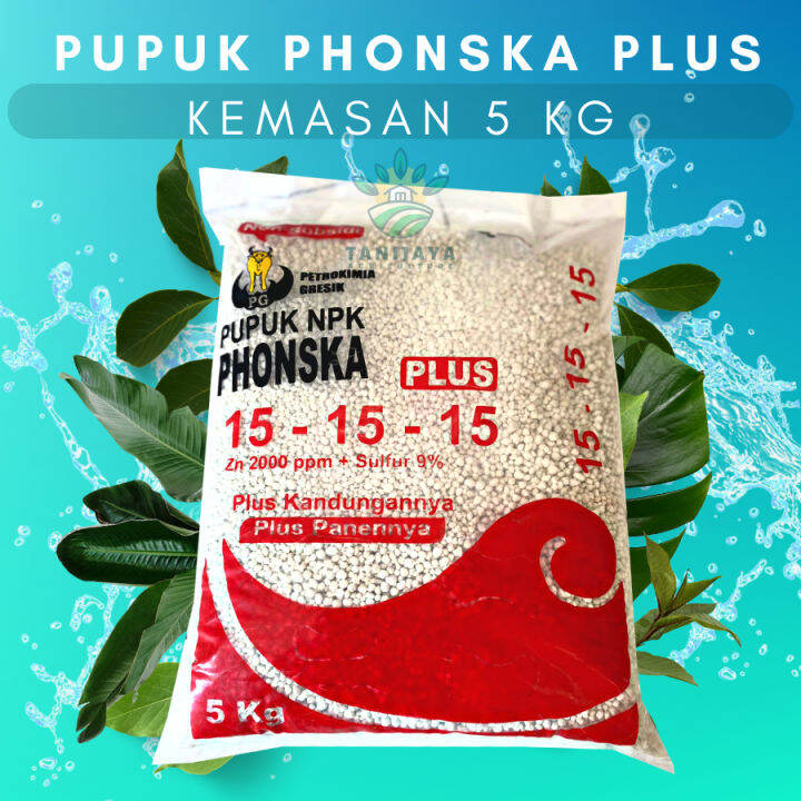 Pupuk Phonska Plus NPK PETRO 5kg Original Repack Murah | Lazada Indonesia