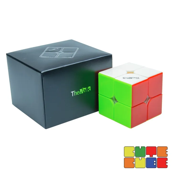 โรงงานขายตรง รูบิค 2x2 QiYi Valk2 M (มีแม่เหล็ก) | CuteCube | Lazada.co.th