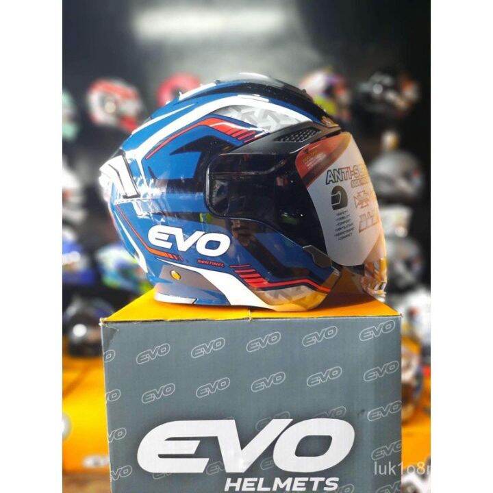 【Cash sa paghahatid】 EVO HALF FACE HELMET (SENTINEL) GHpW | Lazada PH