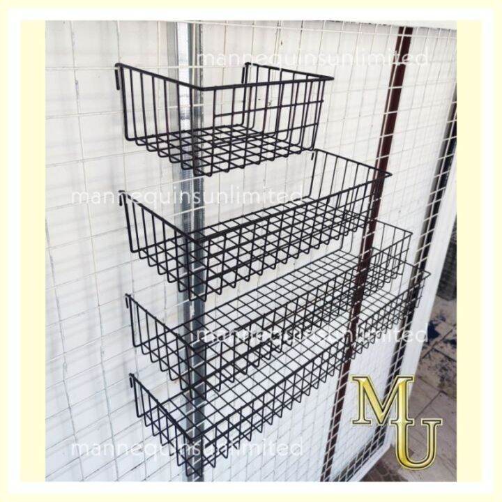 MU Square Hanging Rectangular Wire Basket Rustproof Thick Quality ...