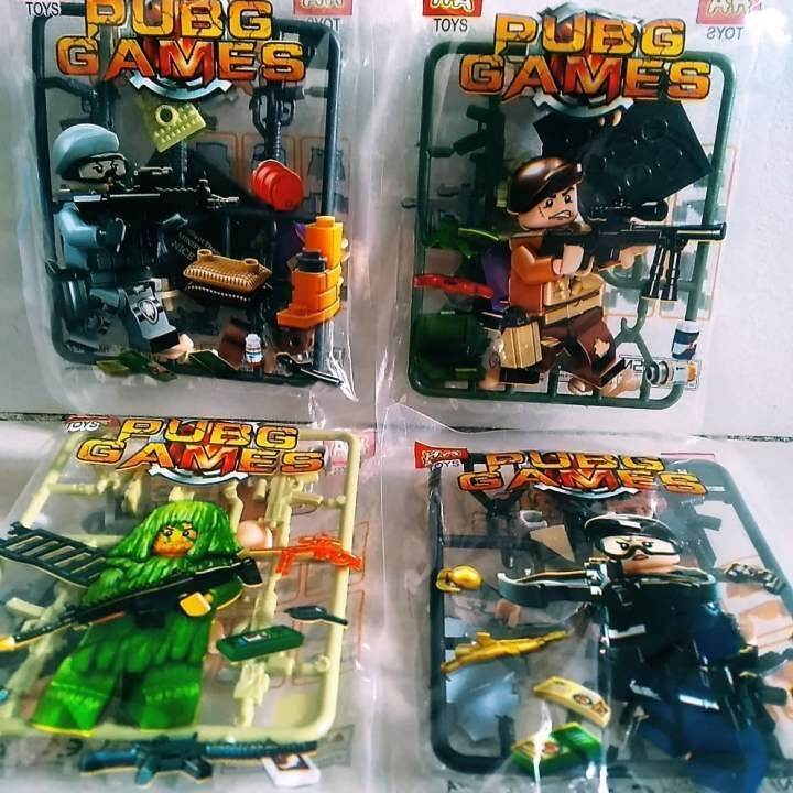 5item Lego Pubg Battle Ground / Lego Tentara / Mainan Mini Figure Susun ...