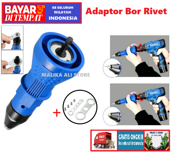 Adapter Tang Rivet/Ripet Bor Listrik | Lazada Indonesia