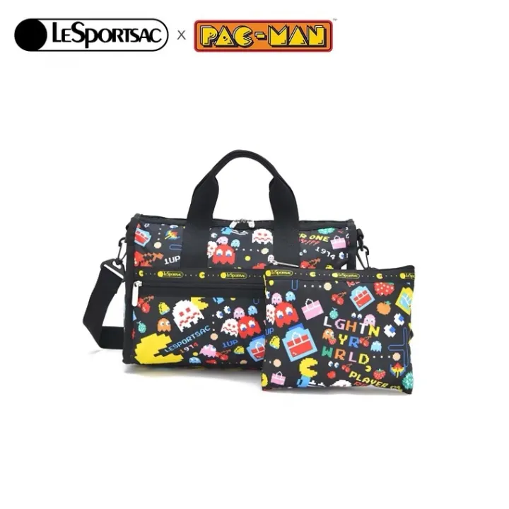 กินเนสยืนยัน PAC - MAN Pac-Man Joint 2022กระเป๋าสะพายไหล่แนวเฉียงแบบ ...