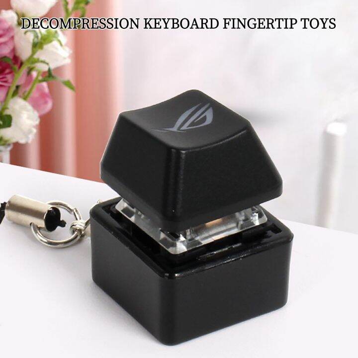 r Mechanical Switch Keychain Keyboard EDC Fidget Gadget Funny Click ...
