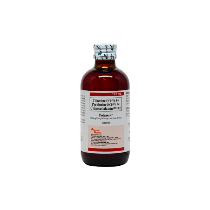 POLYNERV Syrup 120mL | Lazada PH
