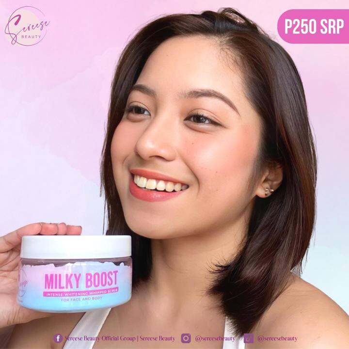 SEREESE BEAUTY Milky Boost Intense Whitening Whipped Scrub | Lazada PH