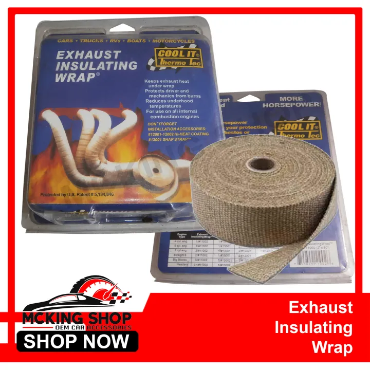 Cool It Thermo Tec Exhaust Insulating Wrap | Lazada PH