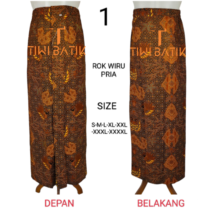 Bawahan Wiru Pria Tradisional Adat Jawa Tinggal Pakai | Lazada Indonesia