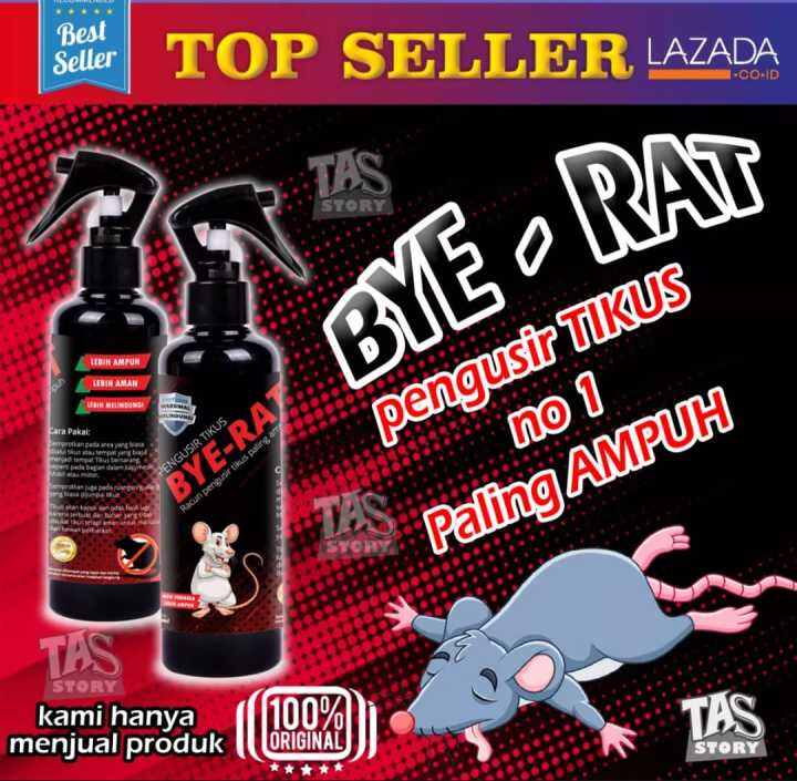 BISA COD / BAYAR DI TEMPAT /RACUN CAIRAN PENGUSIR TIKUS SEMPROT BYE RAT ...