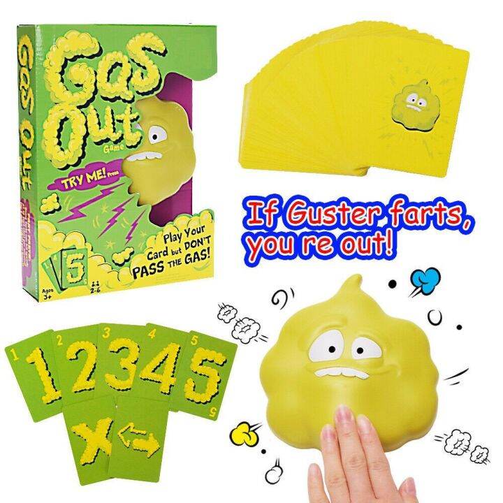 เกมยอดนิยม GAS OUT GAME เกมตดสนั่น ของเล่นงานปาร์ตี้ บอดเกมครอบครัว ...