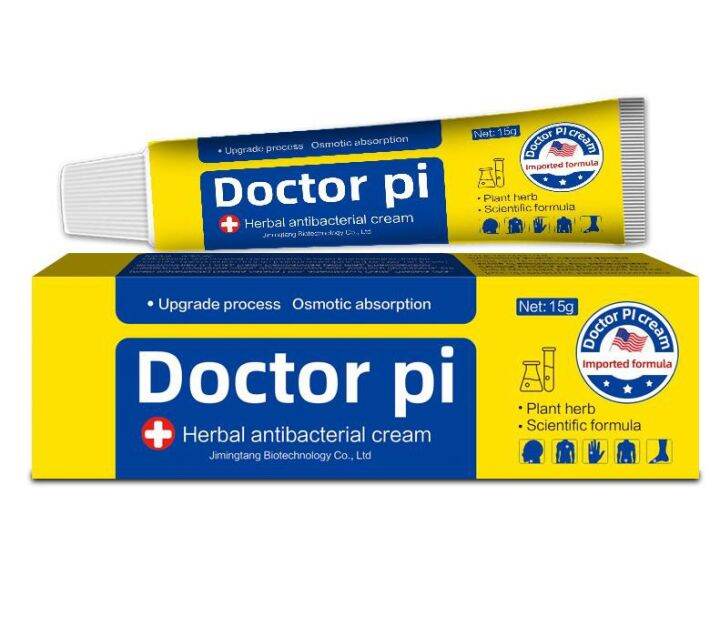 Kem bôi doctor Pi Mỹ - Kem bôi nấm ngứa, viêm da, hắc lào, lang ben ...
