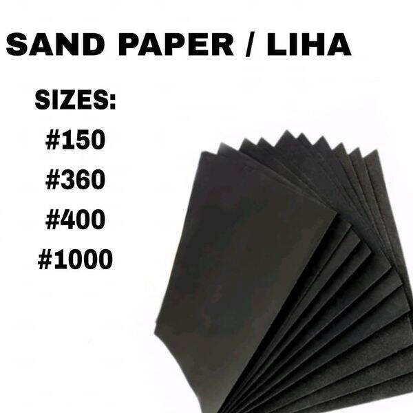 SAND PAPER / LIHA #150 / #360 / #400 / #1000 | Lazada PH