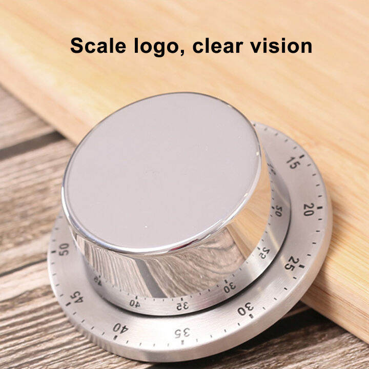 Magnetic Timer Mechanical Timer Stainless Steel 60-minute Kitchen Timer ... Magnetic Timer Mechanical Timer Stainless Steel 60-minute Kitchen Timer ...
