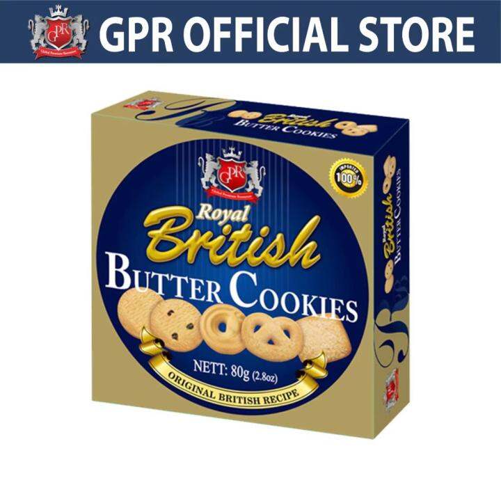 SARAWAK GPR Royal British Butter Cookies 80g Biscuit Biskut Wedding Doorgift Murah Kahwin ...