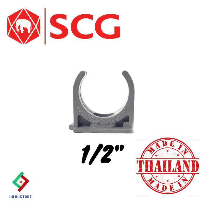 KLEM PIPA 1/2 INCH PIPE CLIP 1/2" SCG PENJEPIT PIPA 1/2 INCH SCG VALVE ...