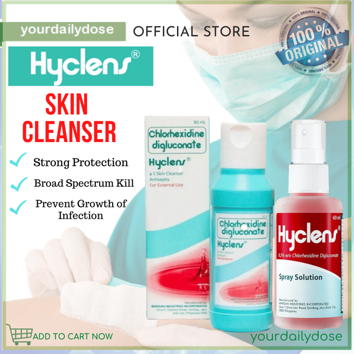 Hyclens Wound Spray Solution 60 mL | Lazada PH