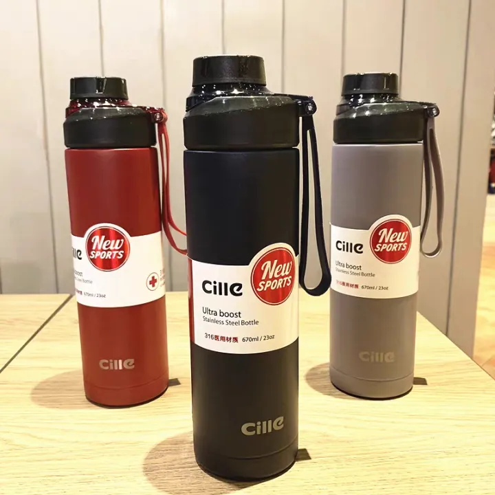 กระติกน้ำเก็บอุณหภูมิได้นาน24ชม. ขนาด520,670ml.มีตัวกรองถอดได้ สแตนเลส316 CH0352 🎯โปรดอ่าน ...