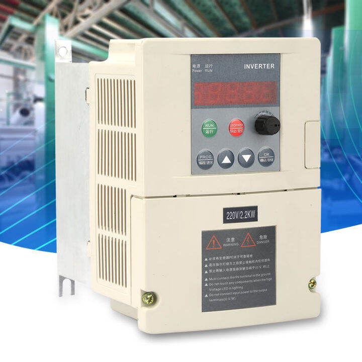 220V 2.2KW Single Phase InputAnd Three Phase Output Inverter Frequency ...