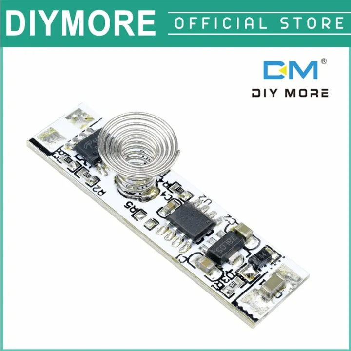 30W Saklar Sentuh Kapasitif Touch Sensor Modul LED Dimming Control ...