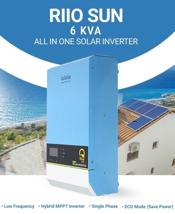 TBB Hybrid Off-Grid 6KW/48V/ เฟส MPPT 90A MPPT 90A อินเวอเตอร์ไฮบริดออฟ ...