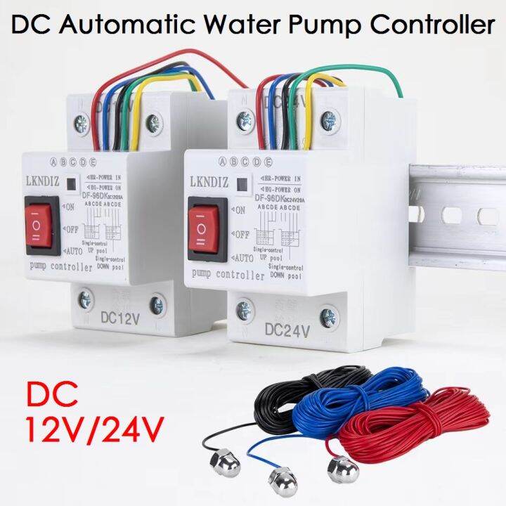DF-96DK DC Automatic Water Level Controller Pump Control Cistern Liquid Level Detection Sensor ...