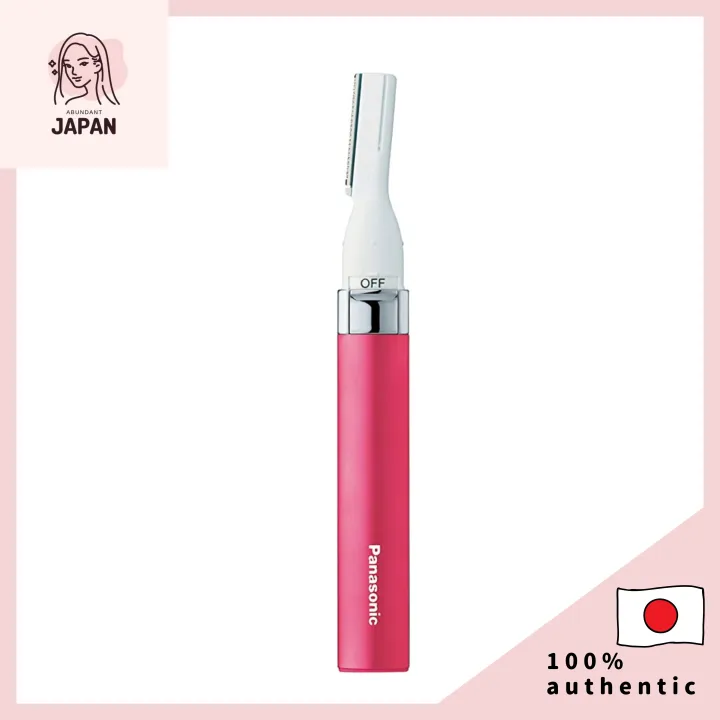 Panasonic Face Shaver Ferrier Uebrow Rouge Pink ES-WF41-RP【Direct from ...