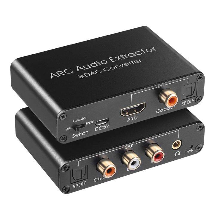 Audio Extractor 192KHz DAC Converter ARC Audio Extractor Support ...