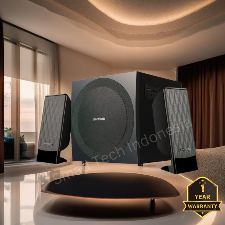 Microlab M300BT Speaker Wireless Bluetooth Multimedia - 11BS | Lazada ...