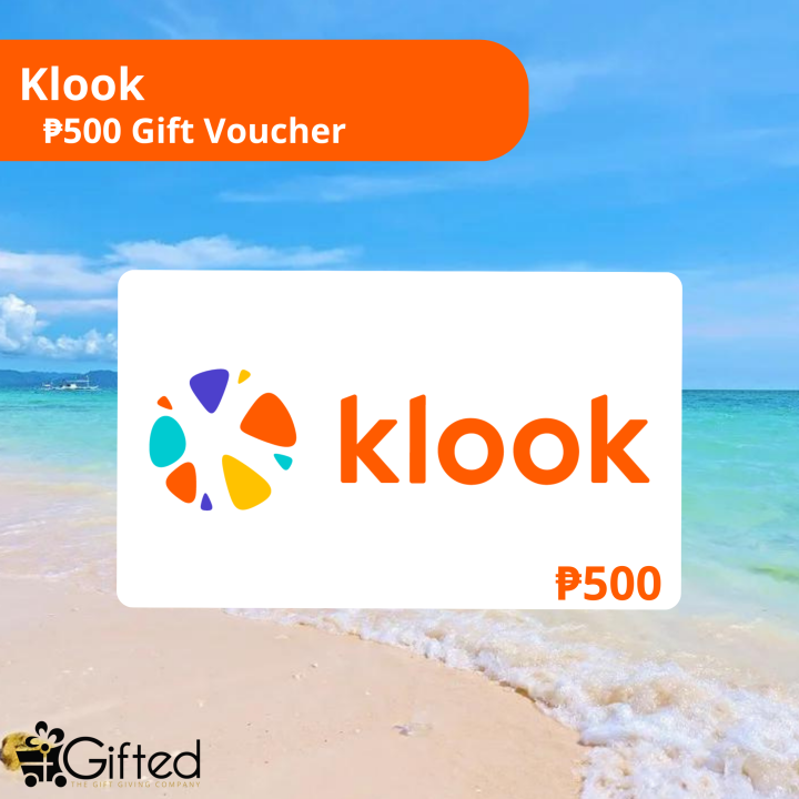 Klook PHP 1000 Gift Voucher | Lazada PH